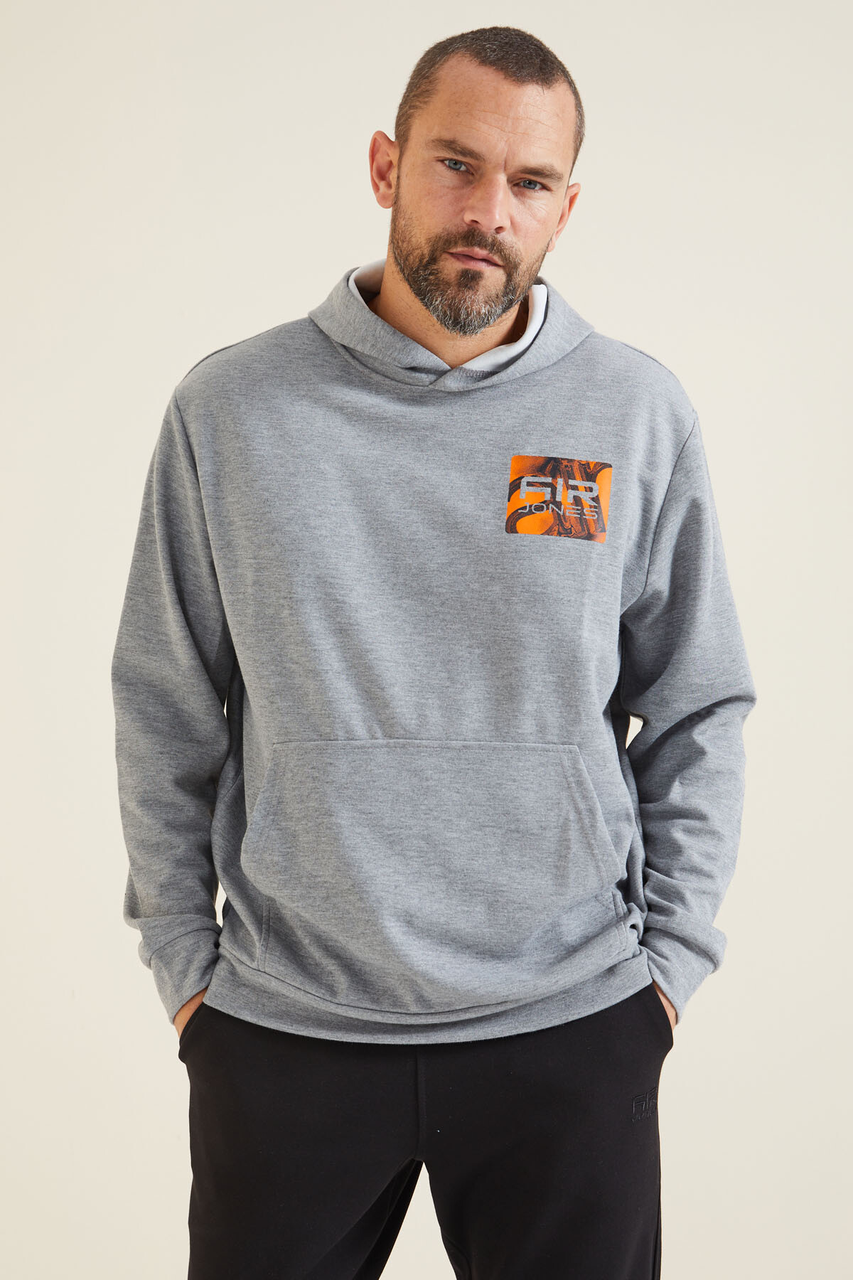 Brad Siyah Standart Kalıp Erkek Eşofman Alt - 84955 | TOMMYLIFE